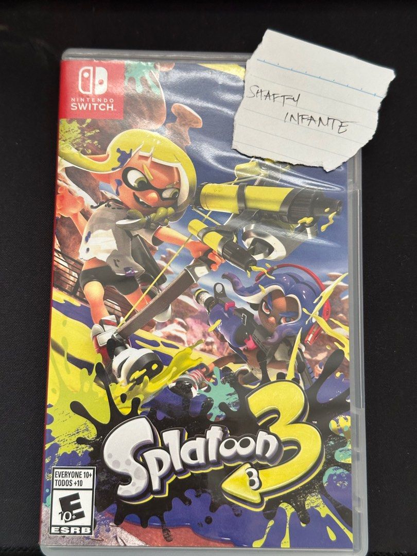 FOR SALE/SWAP Splatoon 3 Nintendo Switch Game, Video Gaming, Video ...