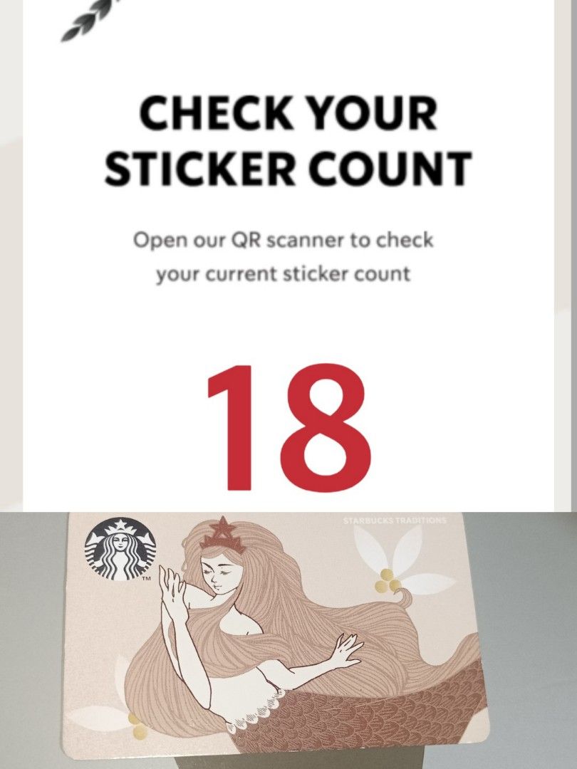 Starbucks Traditions Card 2026 with COMPLETE 18 Stickers READY TO CLAIM ...