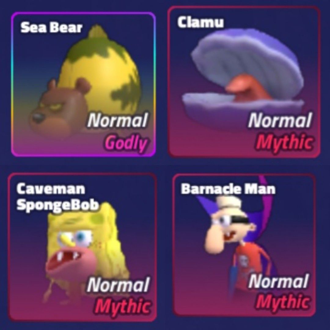 Steal a Spongebob Characters For Sale, Video Gaming, Video Games ...