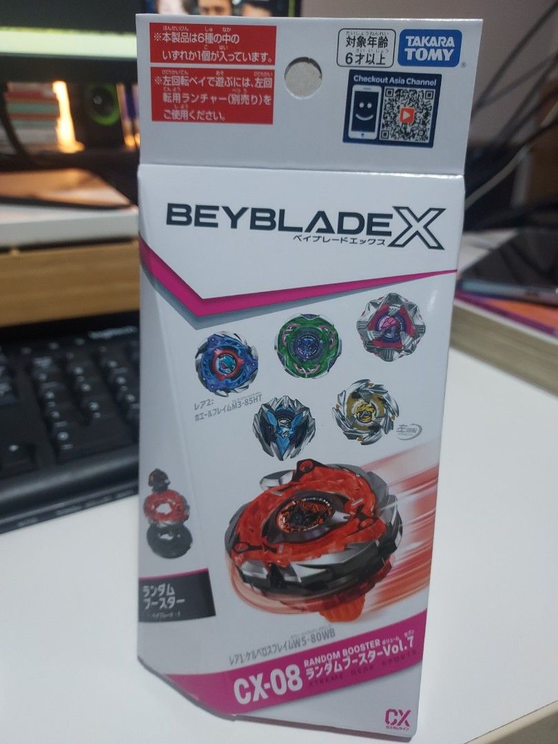 Takara Tomy Beyblade X CX-08 Random Booster Vol.7, Hobbies & Toys, Toys ...