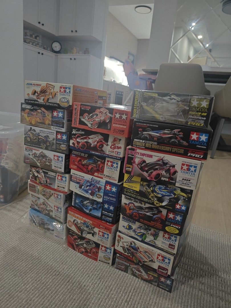 Tamiya Mini 4WD Cars - Various Models, Hobbies & Toys, Toys & Games on ...