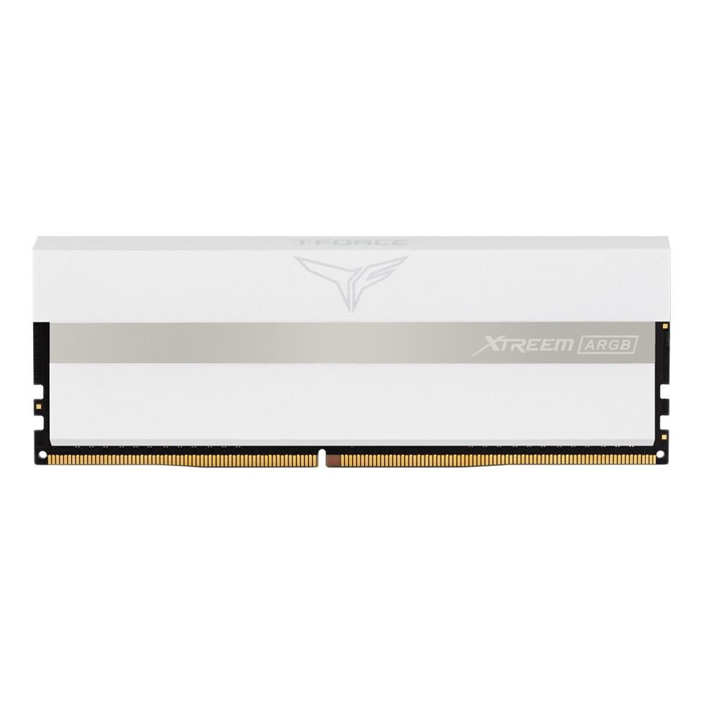 TEAMGROUP T-Force Xtreem ARGB DDR4 Gaming 16GB (2x8GB) 3600MHz (White ...