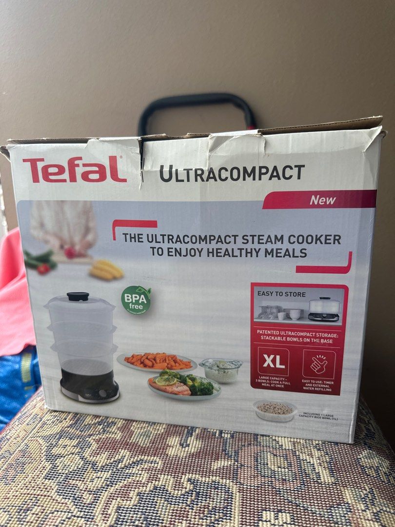 Tefal Ultracompact Steam Cooker - New, TV & Home Appliances, Kitchen ...