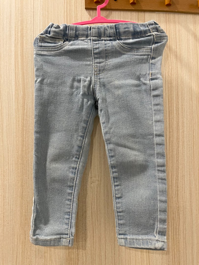 Tiny Button Girl Kids Jeans, Babies & Kids, Babies & Kids Fashion on ...