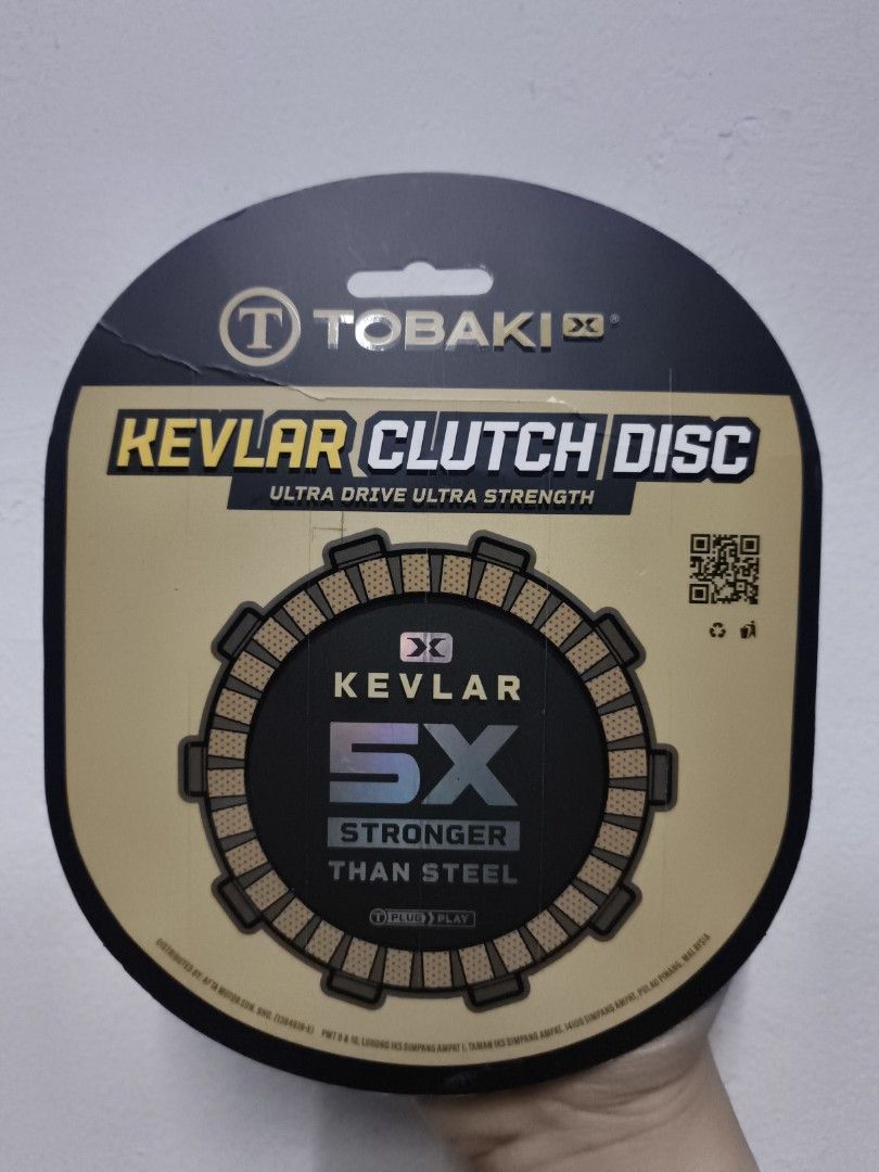 Tobaki ULTRA DRIVE KEVLAR CLUTCH DISC (FOR SALE! 🔥), Auto Accessories ...