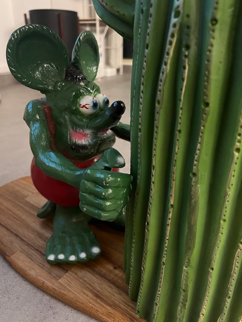 “True Love” Rat Fink (Mexico) & Cactus #vintage sofubi, Hobbies & Toys ...