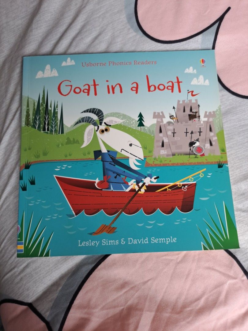 Usborne Phonics Readers - Fox on a Box, Shark in the Park, Goat in a ...