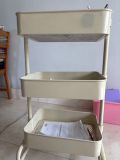 IKEA RÅSKOG Utility Cart - White, Furniture & Home Living, Furniture ...