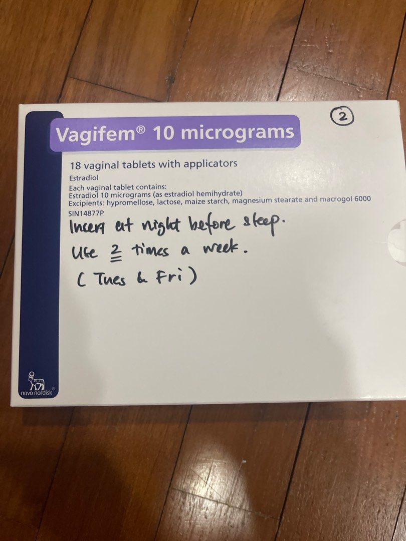 Vagifem 10 micrograms - Exp 03/2026, Beauty & Personal Care, Face, Face ...