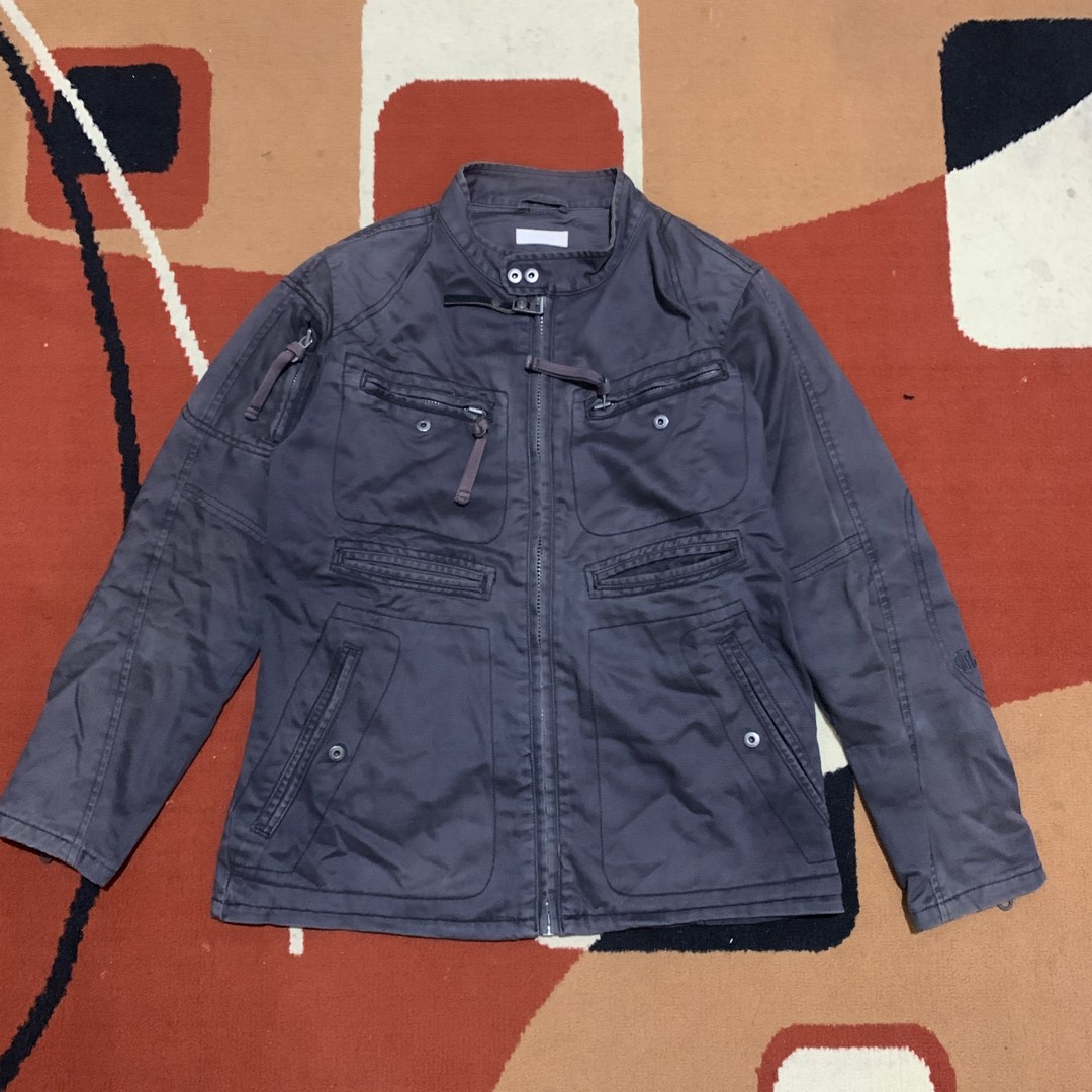 Vintage Diesel Rising Sun Motorcycle Jacket | Jaket Motor Diesel ...