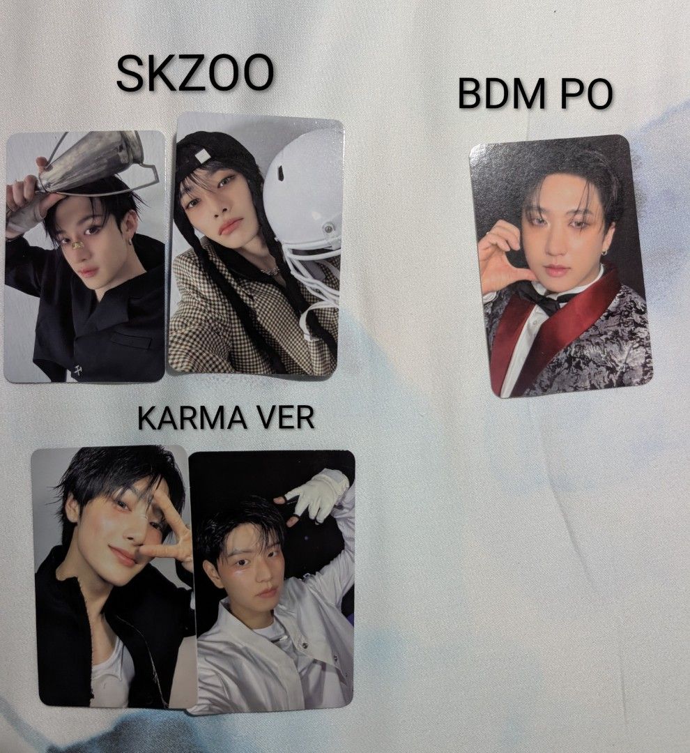 WTT/ WTS stray kids KARMA photocards to Han, Hobbies & Toys ...