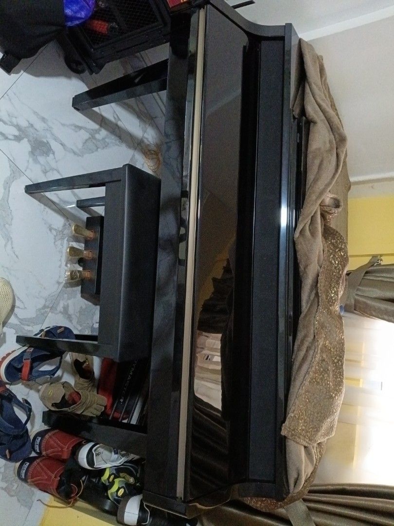 Yamaha Digital Piano - Black, Hobbies & Toys, Musical Instruments on ...