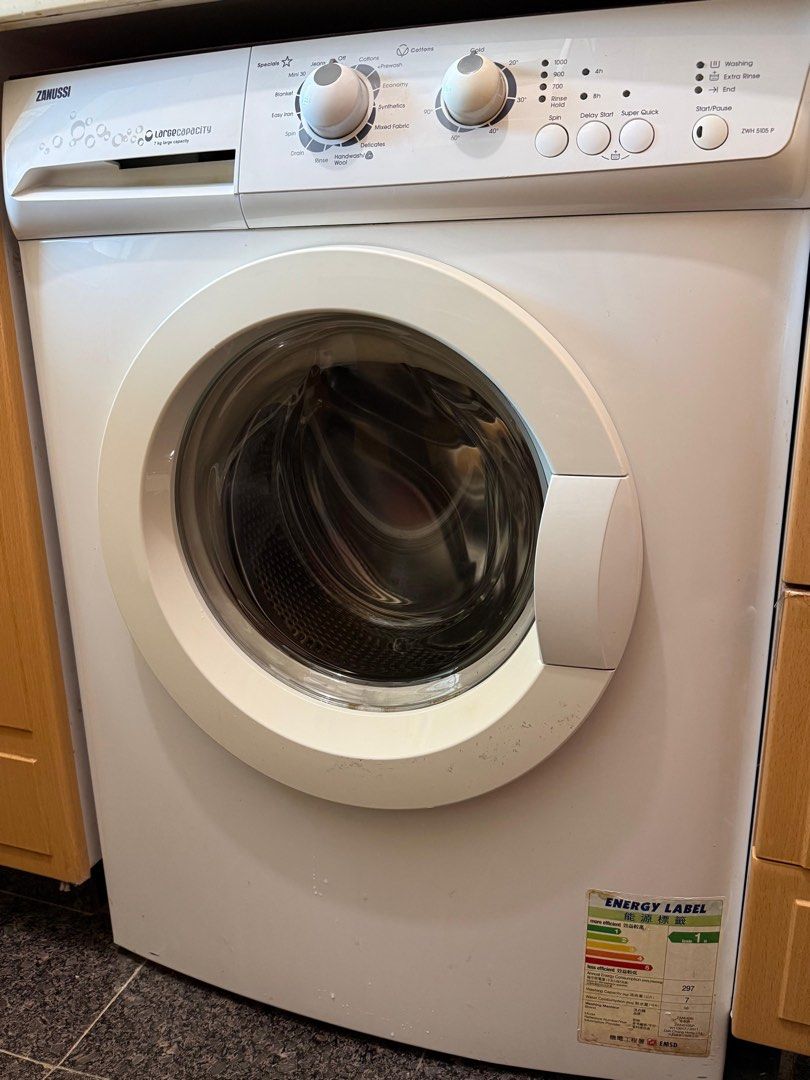 Zanussi Washing Machine ZWH 5150P, 家庭電器, 洗衣機及乾衣機 - Carousell