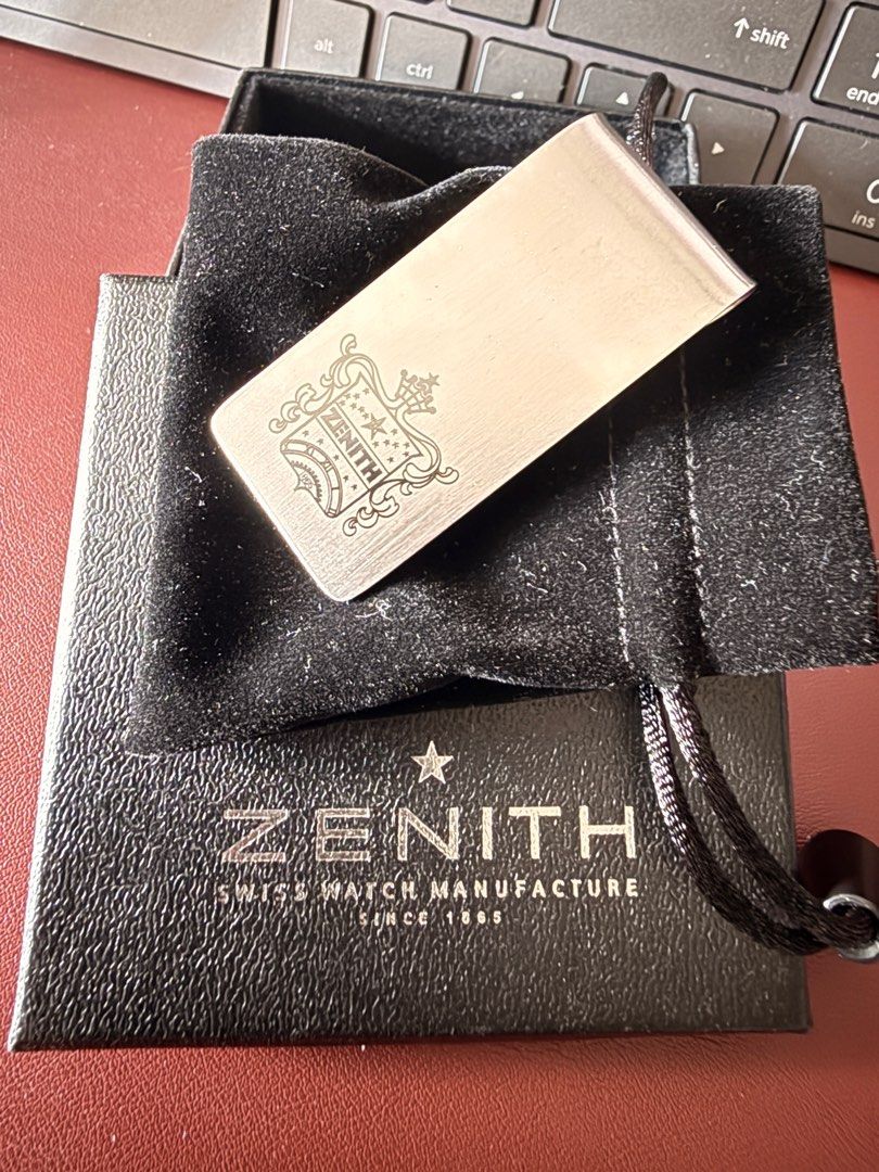 Zenith Money Clip - Swiss Watch Manufacture, Luxury, Accessories on ...
