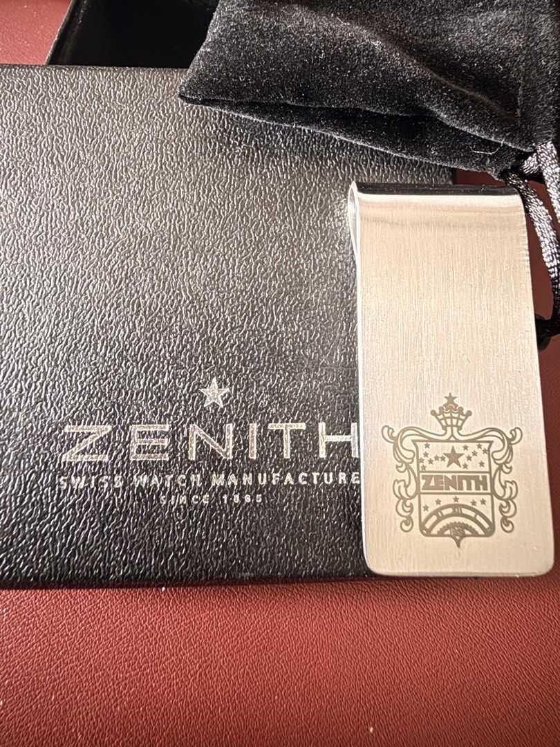Zenith Money Clip - Swiss Watch Manufacture, Luxury, Accessories on ...