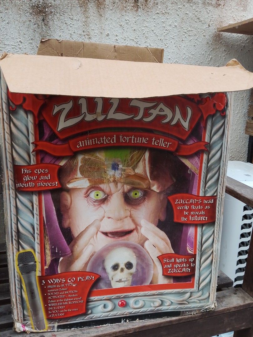 Zultan Animated Fortune Teller, Hobbies & Toys, Toys & Games on Carousell