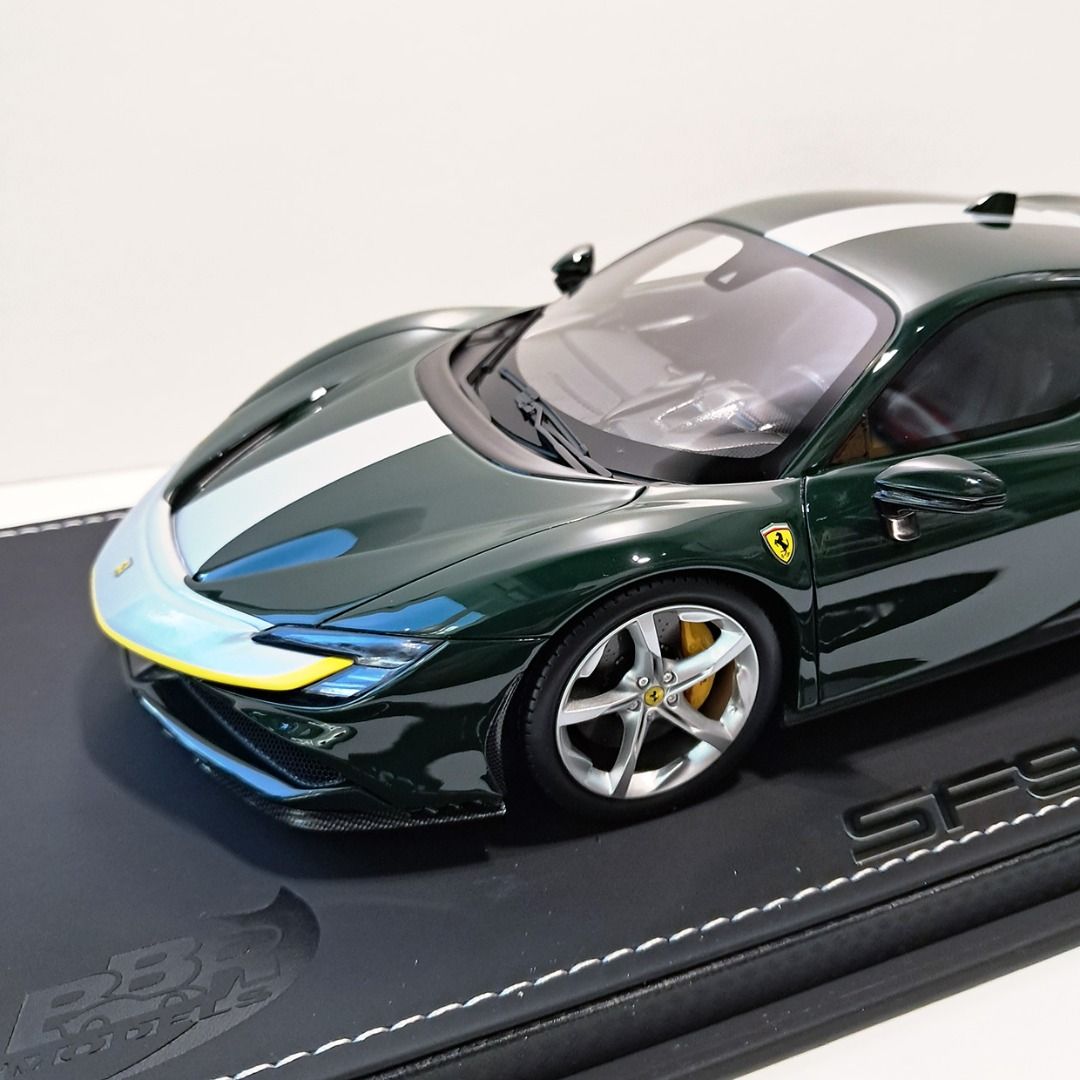 1/18 BBR Ferrari SF90 Stradale Verde Abertone dark green MR kyosho ...
