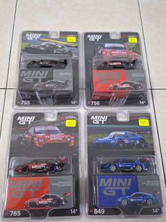 Mini GT Porsche 911 GT3 R #77 2024 IMSA Road America AO Racing - 1052 ...