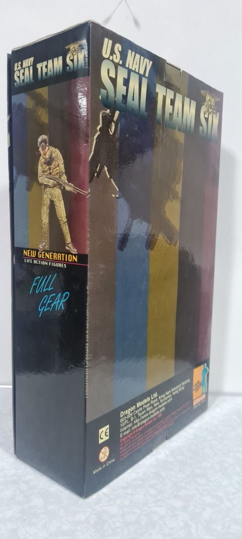 1/6 scale, 12-inch Dragon Models US Navy Seal Team 6 "Rick" Action ...