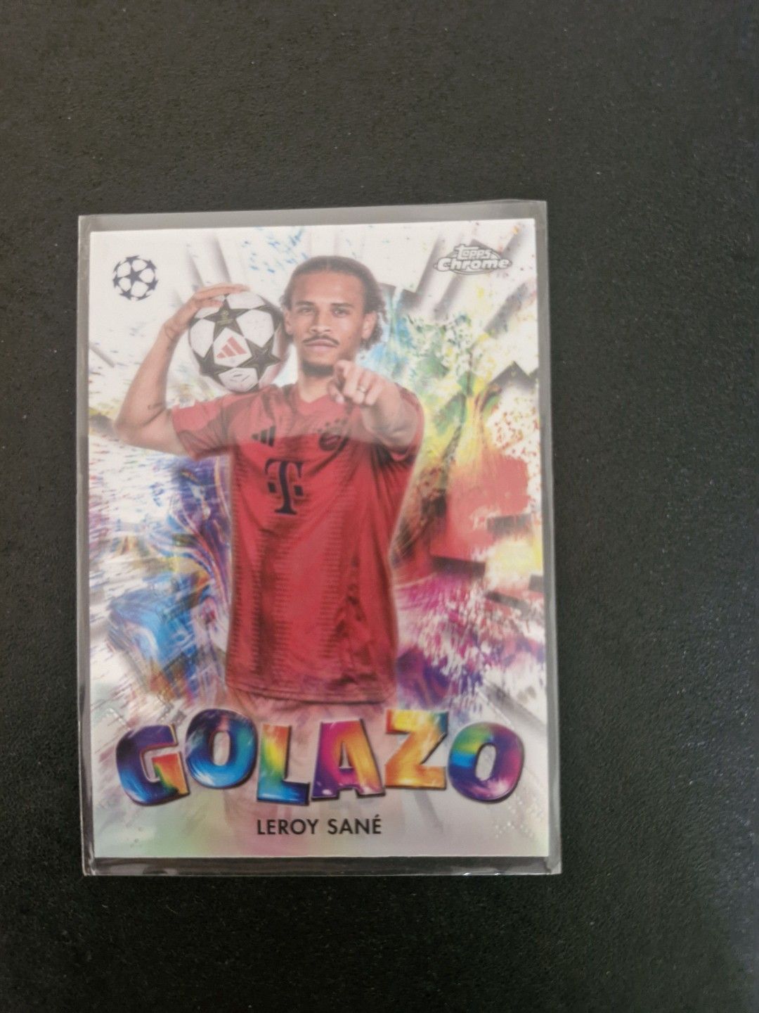 [$1 special offer] WTS topps chrome 2025 bayern munich golazo Leroy ...