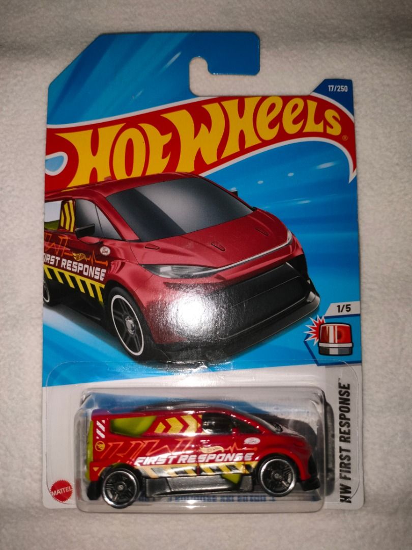 2025 Hot Wheels Ford Performance Supervan 4, First Response 1/25, Red ...