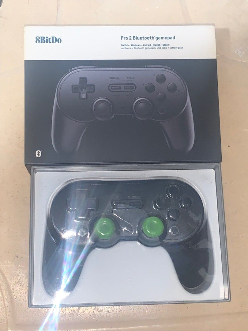 8BitDo Pro 2 Bluetooth Gamepad, Video Gaming, Gaming Accessories ...
