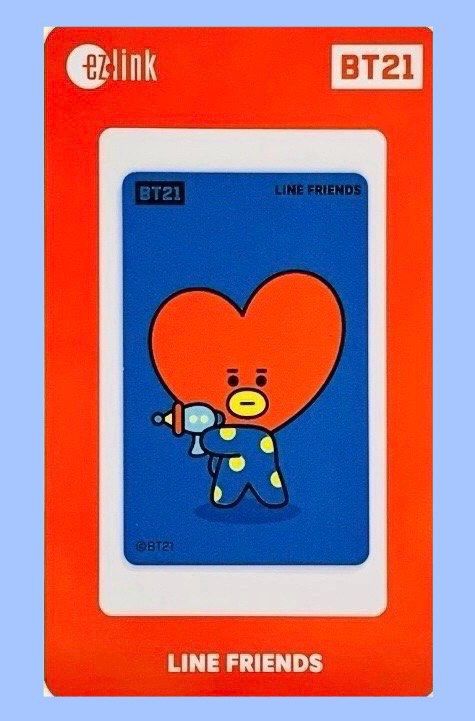 🤍 🩵 ezlink BTS EZ-Link bt21 bts tata army Tata BT21 Ezlink Bt21 Line ...