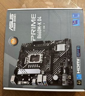 ASUS PRIME B760-PLUS D4 主機板, 電腦＆科技, 電腦周邊及配件, 電腦周邊產品 - Carousell