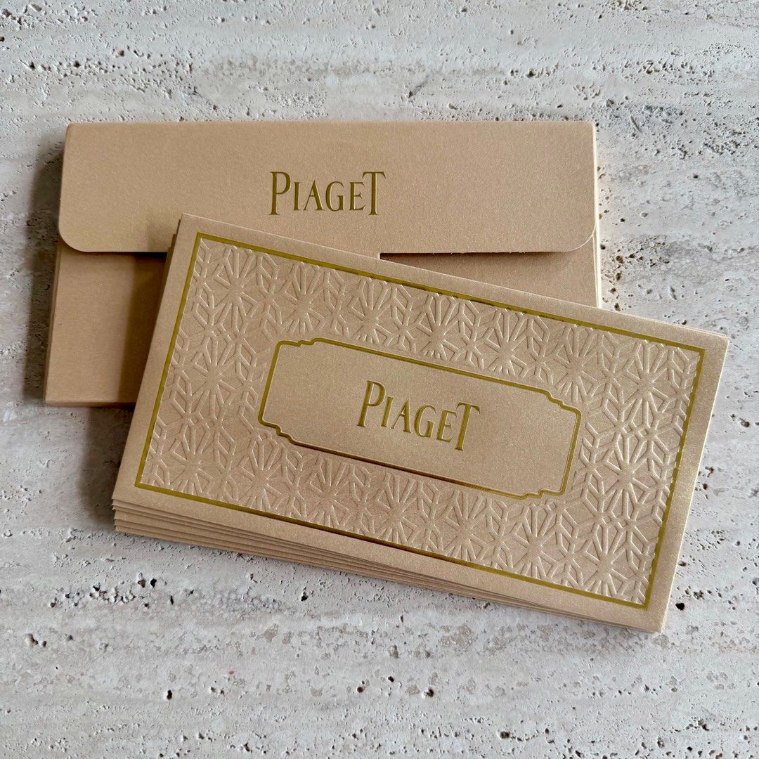 🧧 Piaget Luxury Red Packet (Ang Pow) – CNY & Gifting, Furniture & Home ...