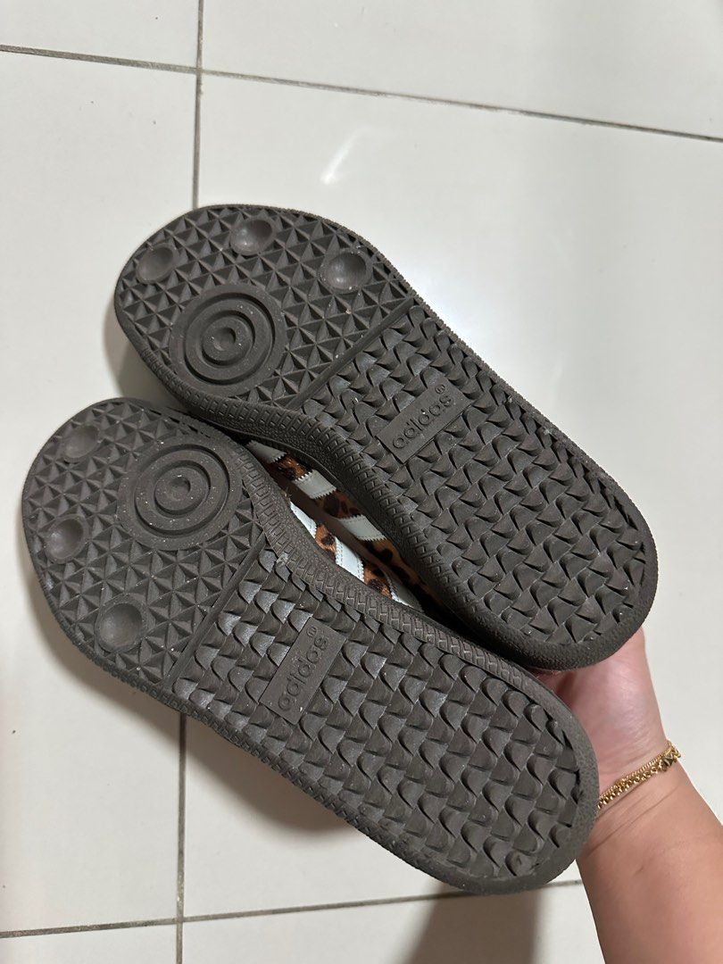 Adidas Samba OG Leopard, Women's Fashion, Footwear, Sneakers on Carousell