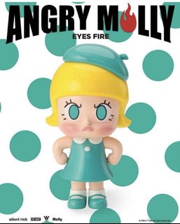 Angry Molly Eyes Fire, Hobbies & Toys, Toys & Games on Carousell