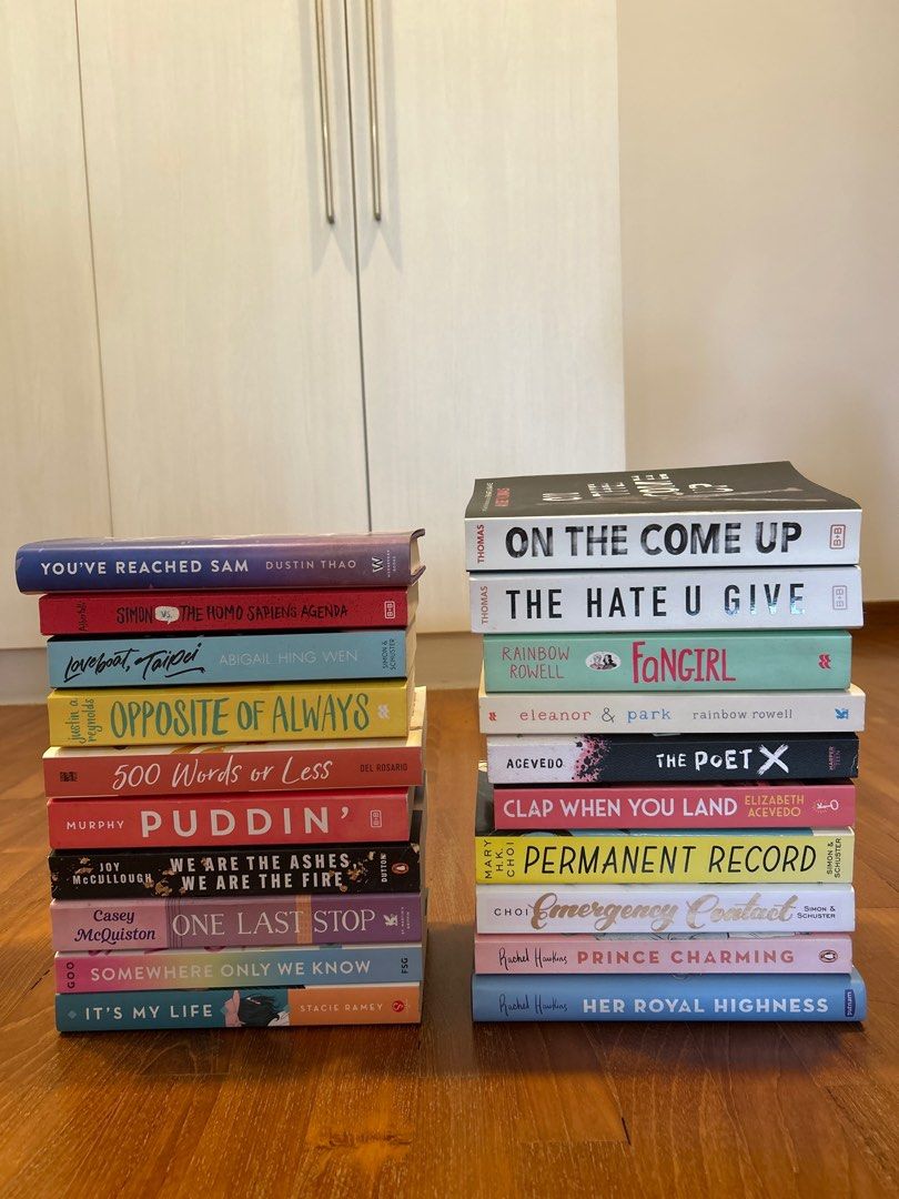 assorted young adult books, Hobbies & Toys, Books & Magazines, Fiction ...