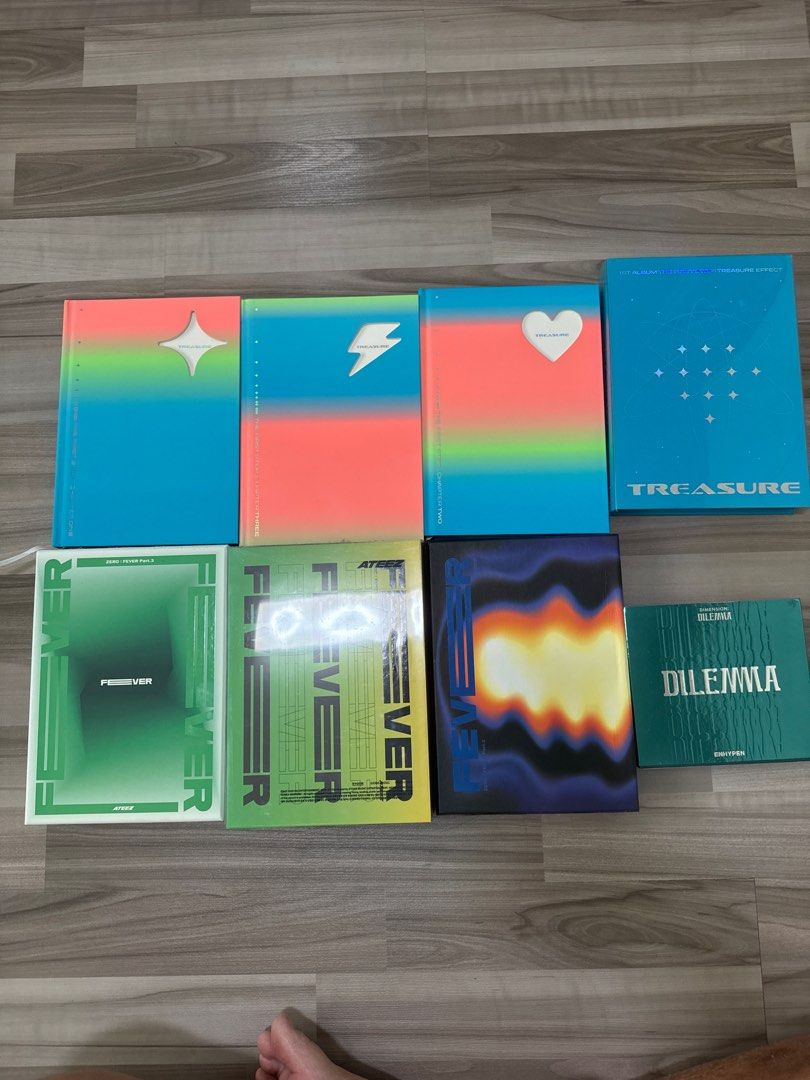 ateez, treasure, enhypen, wanna one, stray kids albums, Hobbies & Toys ...