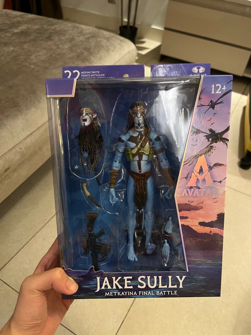 Avatar Jake Sully Metkayina Final Battle Mcfarlane Action Figure ...