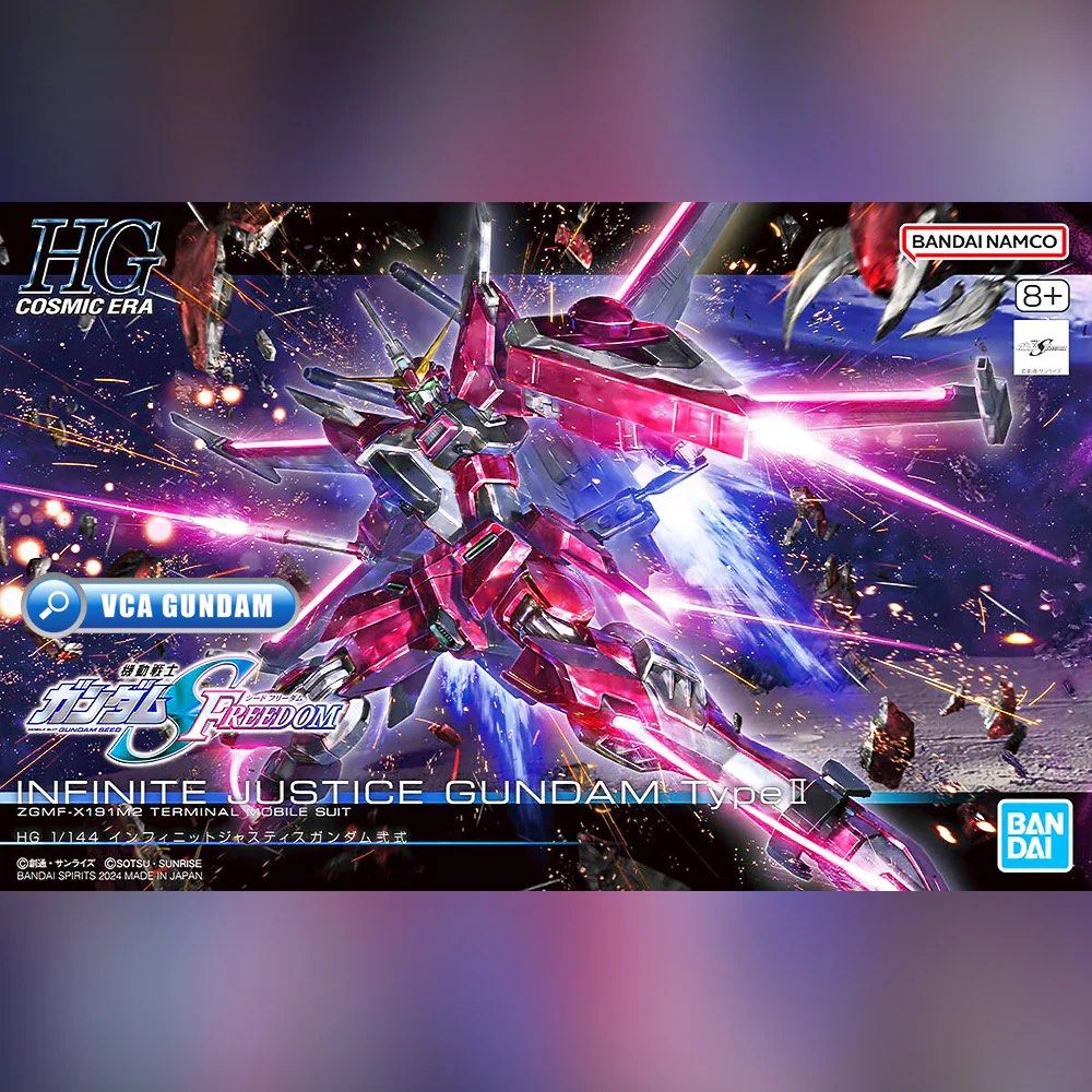 Bandai HG 1/144 Infinite Justice Gundam Type 2, Hobbies & Toys, Toys ...