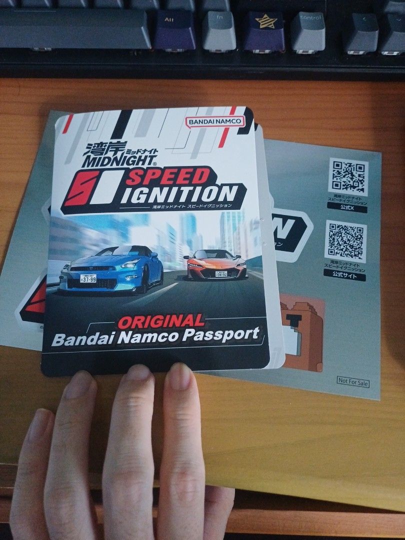 Wangan Midnight arcade pass banapassport [ can be used as e-amusment ...