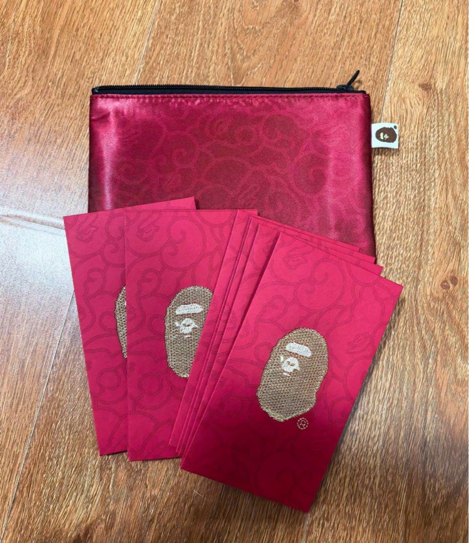 BAPE 2026 New Year Red Packet Set, Luxury, Accessories on Carousell