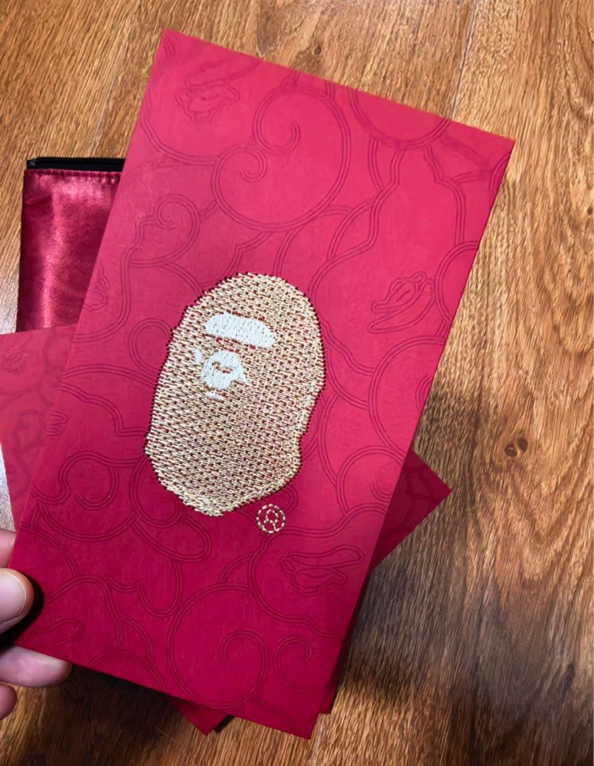 BAPE 2026 New Year Red Packet Set, Luxury, Accessories on Carousell