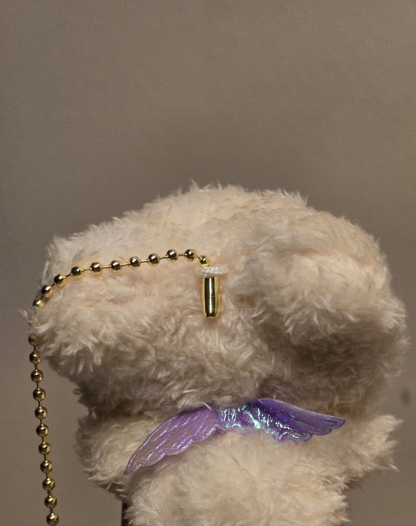 Beige ふあふあPoa Poa Angel 天使 Plushie, Hobbies & Toys, Toys & Games on ...