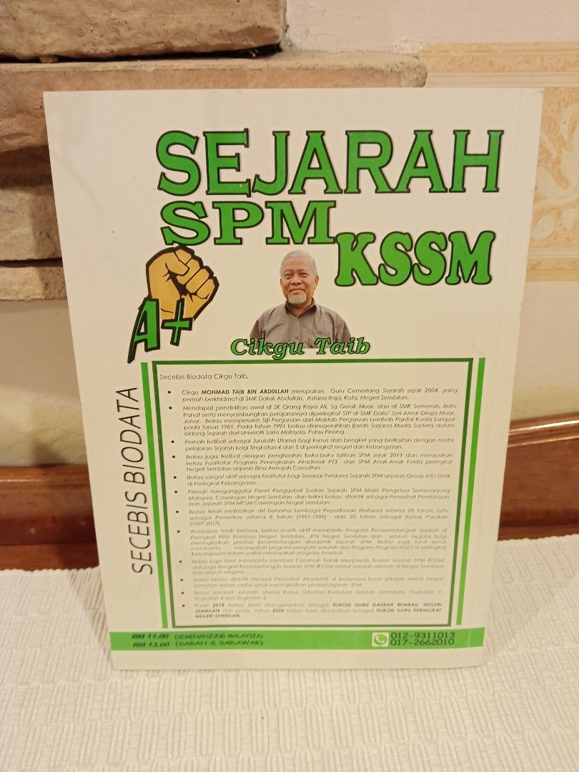 Book - Sejarah Fokus SPM KSSM Textbook, Hobbies & Toys, Books ...