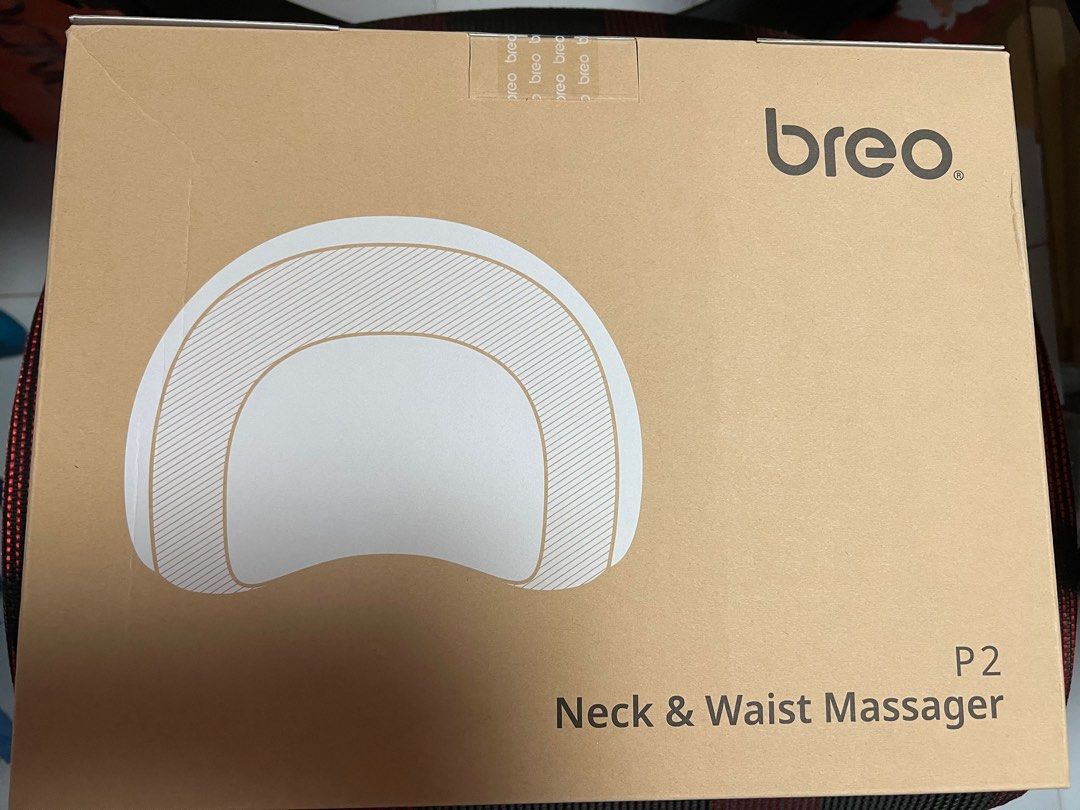 Breo P2 Neck and Waist Massager (sealed), Health & Nutrition, Massage ...