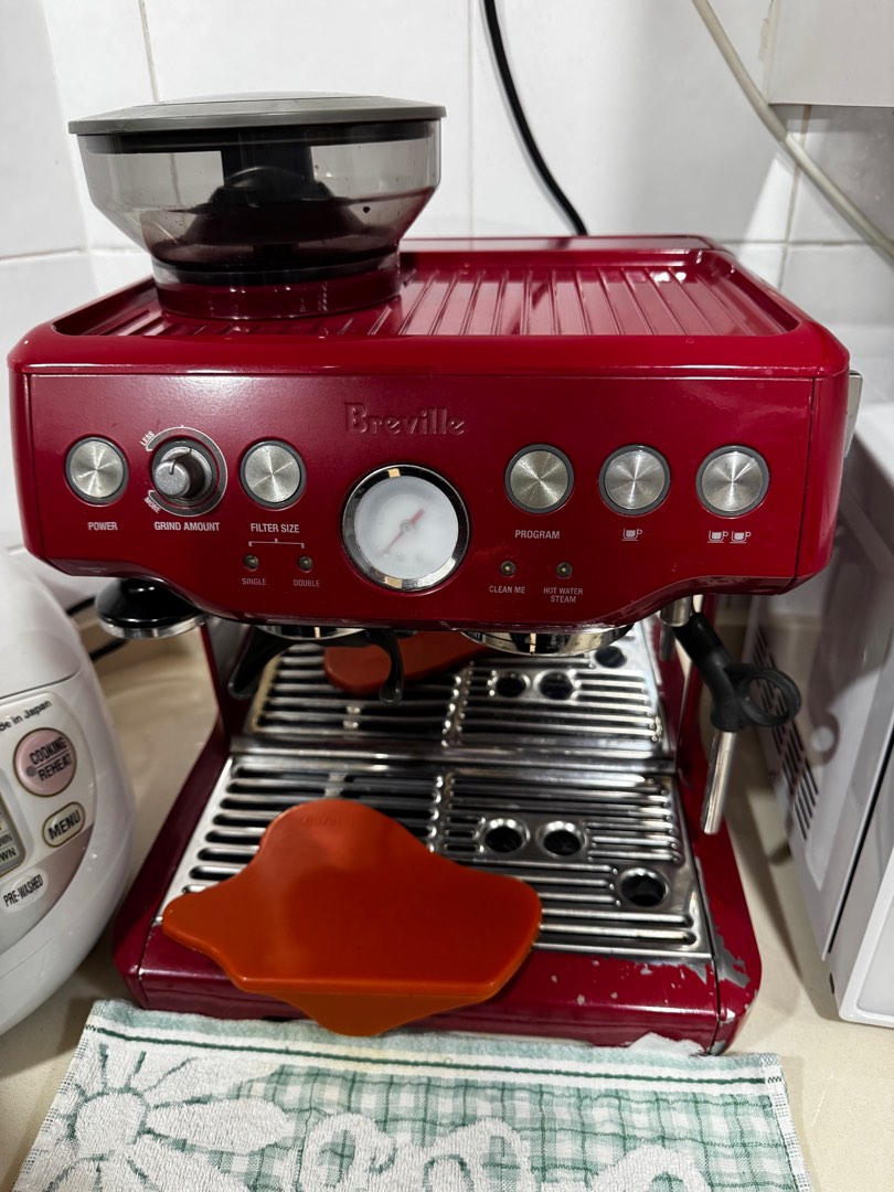 Breville Espresso Machine - Red, TV & Home Appliances, Kitchen ...