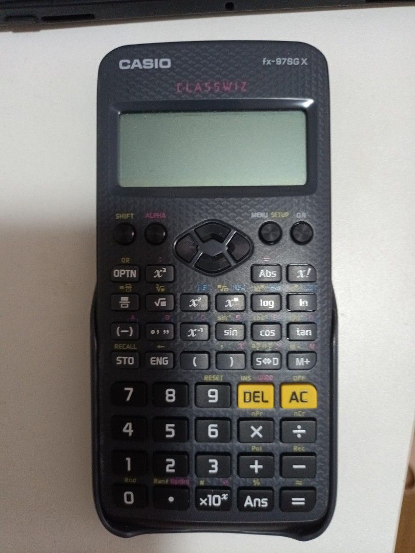 Casio fx-9750G X Classwiz Calculator, Hobbies & Toys, Stationery ...