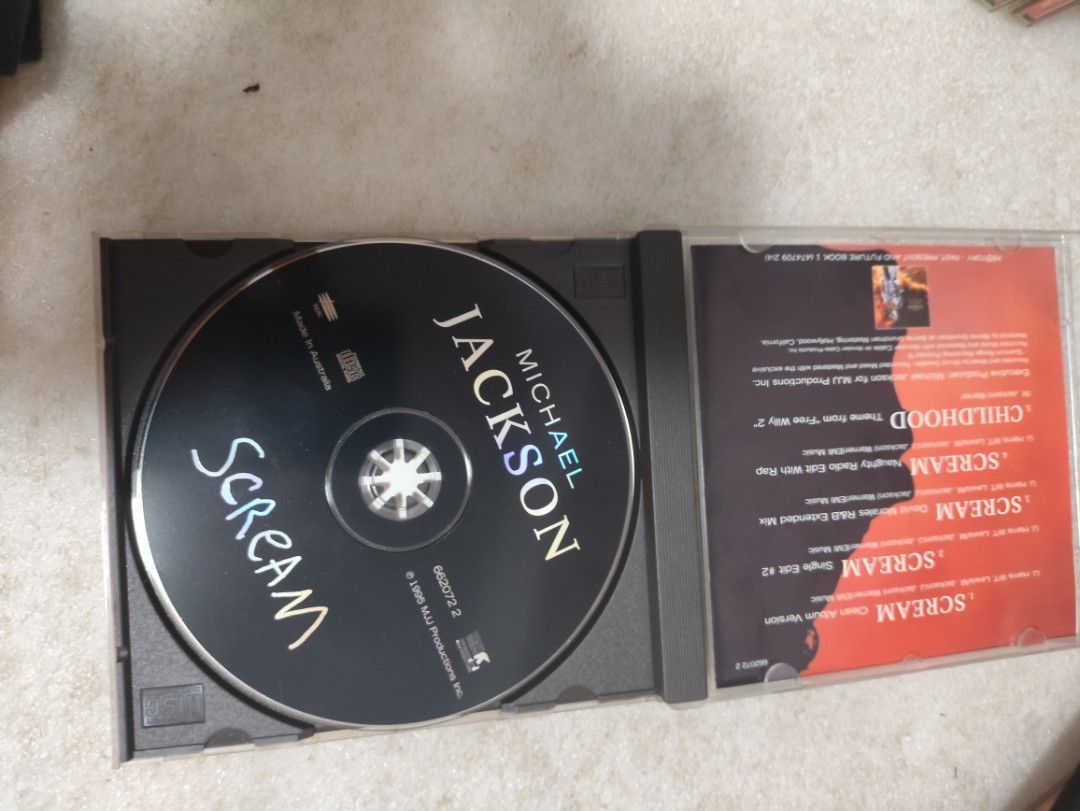 Cd Michael Jackson scram, Hobbies & Toys, Music & Media, CDs & DVDs on ...
