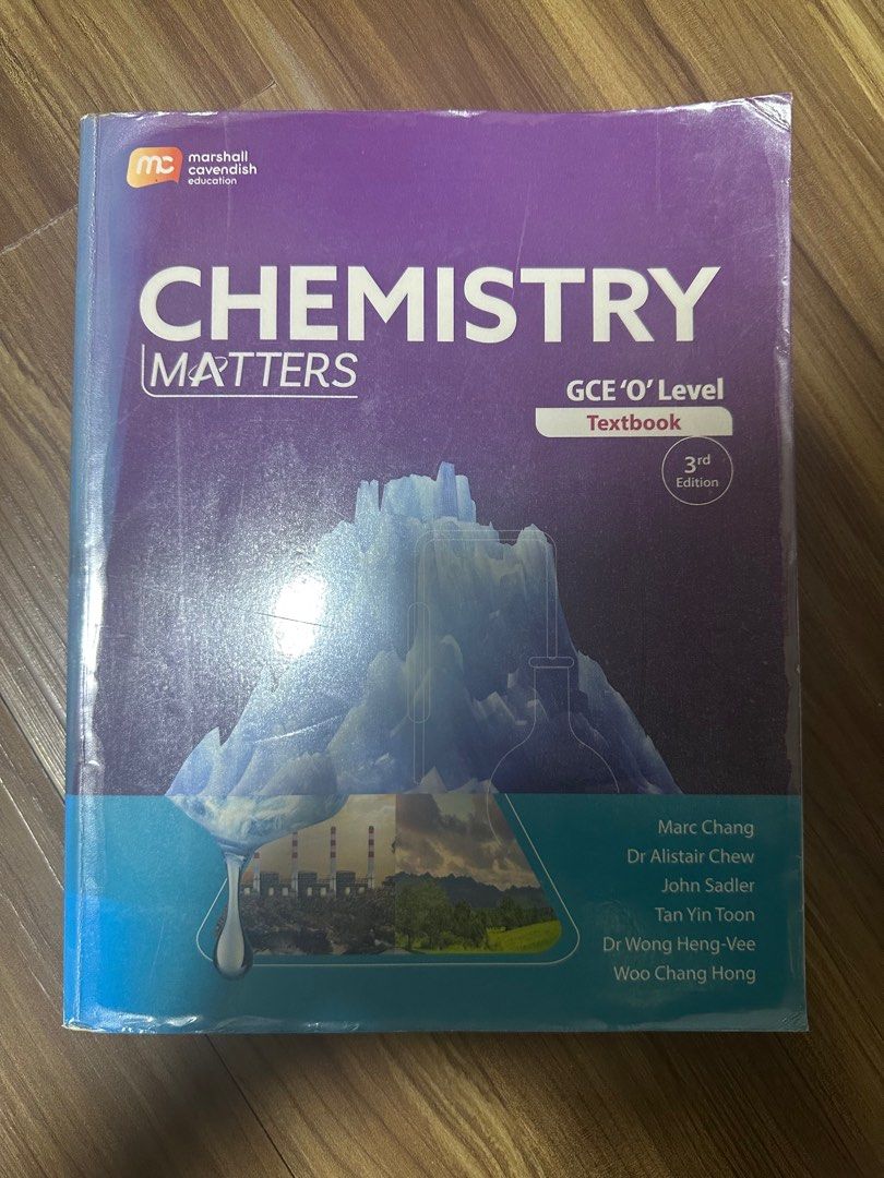 Chemistry Matters GCE 'O' Level Textbook, Hobbies & Toys, Books ...