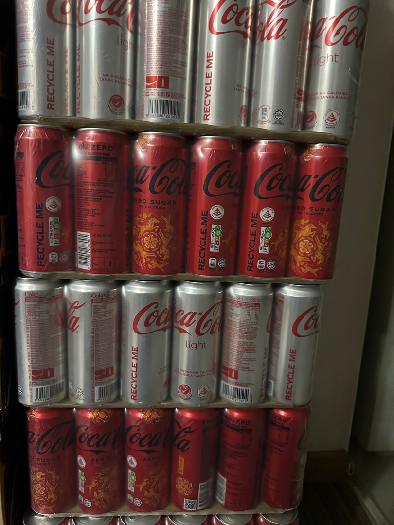 Coke Zero Light 24x320ml BBD July 2026, Food & Drinks, Beverages on ...