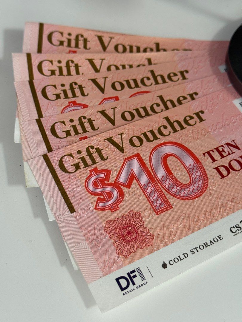 Cold Storage $10 Giant Gift Vouchers, Tickets & Vouchers, Vouchers on ...