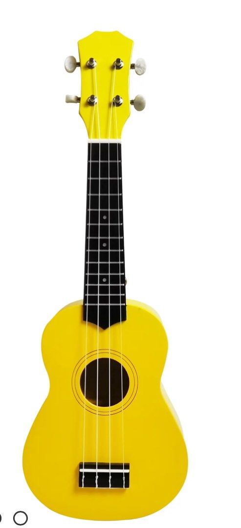 Colorful Ukulele Soprano Yellow : Christofori Yellow Ukulele - Beginner ...