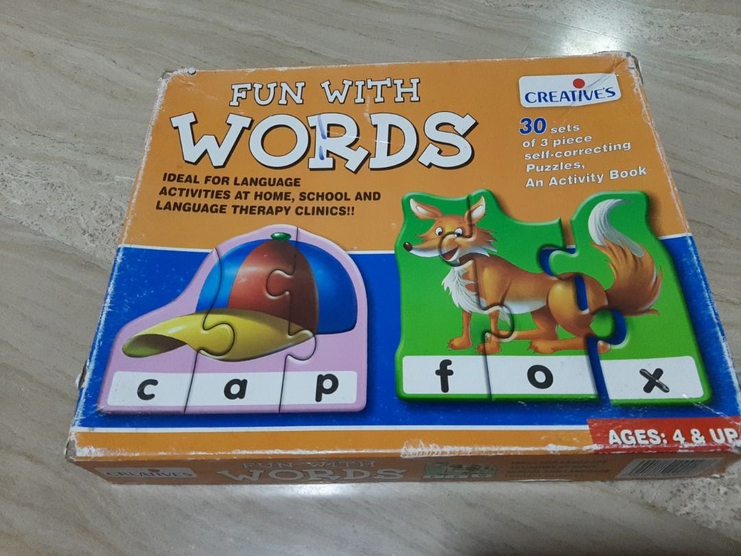 Creative's Fun with Words, Hobbies & Toys, Toys & Games on Carousell