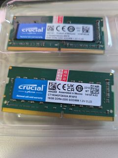 Crucial 96GB (2x48GB) DDR5 5600MHz Laptop Memory Kit, Computers & Tech ...
